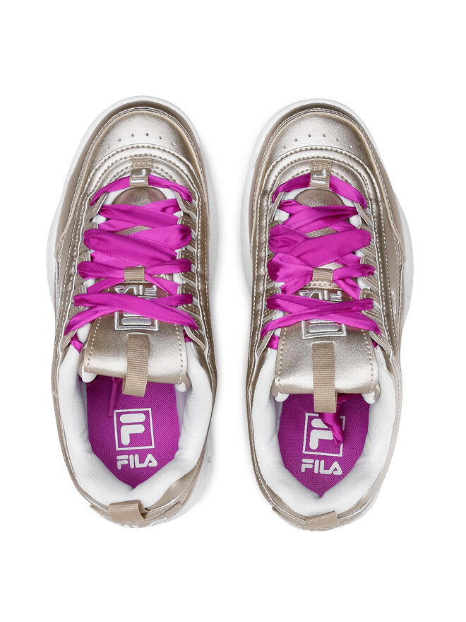 Sneakers Fila Disruptor F Wmn 1011236.80C Goldfarben | eschuhe.de