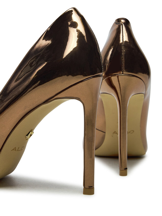 Pantofi cu toc subțire Aldo Stessy2.0 13659331 Auriu | epantofi.ro