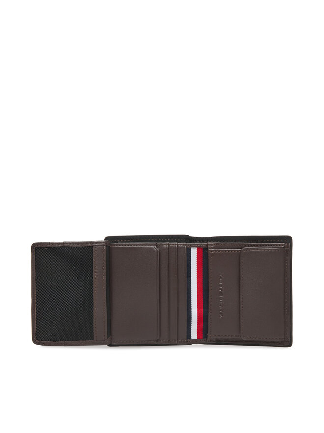 Portofel Tommy Hilfiger Th Corp Trifold AM0AM13742 Maro | epantofi.ro