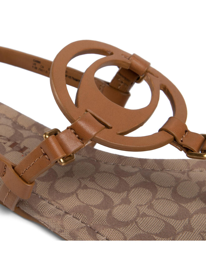 Sandály Coach Jeri Ltr G4996 11002650 Hnědá | eobuv.cz