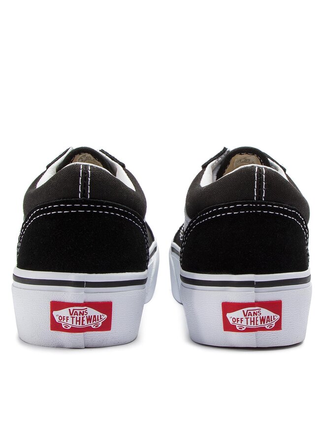 Sneakers aus Stoff Vans Old Skool Platfor VN0A3TL36BT1 Schwarz | eschuhe.de