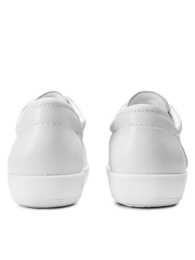 Sneakersy ECCO Soft 2.0 20650301007 Biały | eobuwie.com.pl