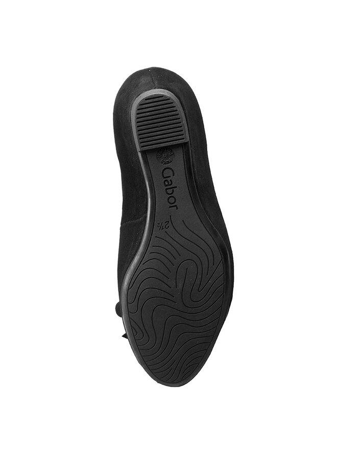 Halbschuhe Gabor 55.363.17 Schwarz | eschuhe.de