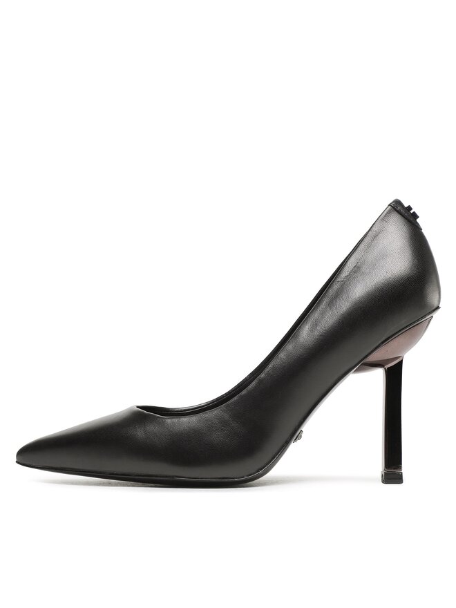 High Heels Guess Cianci FL7CNC LEA08 Schwarz | eschuhe.de