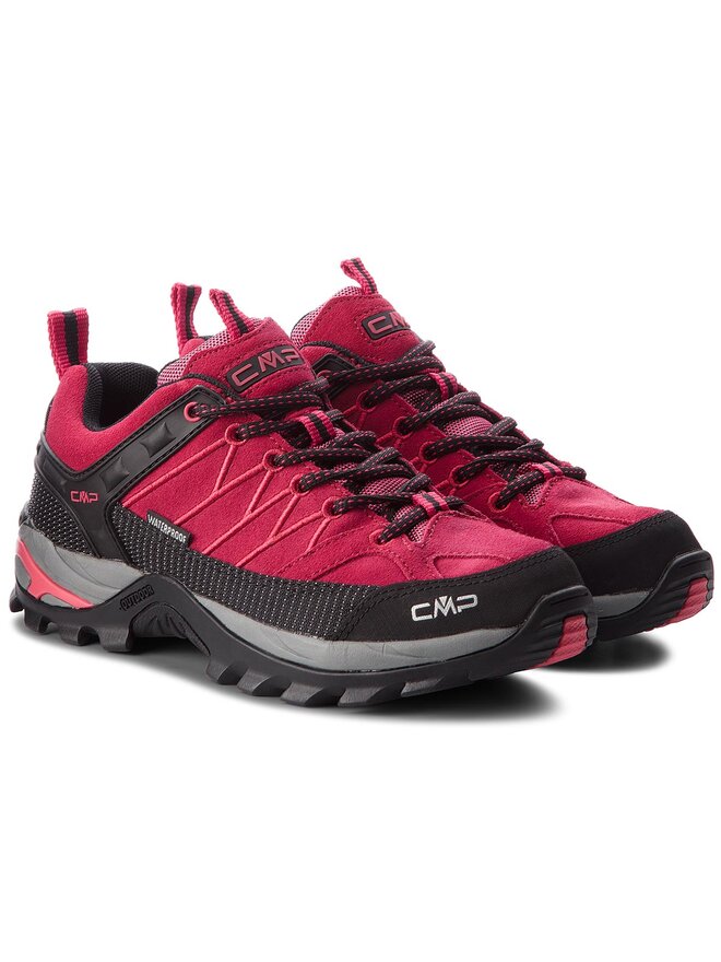 Trekkingi CMP Rigel Low Wmn Trekking Shoes Wp 3Q13246 Czerwony ...