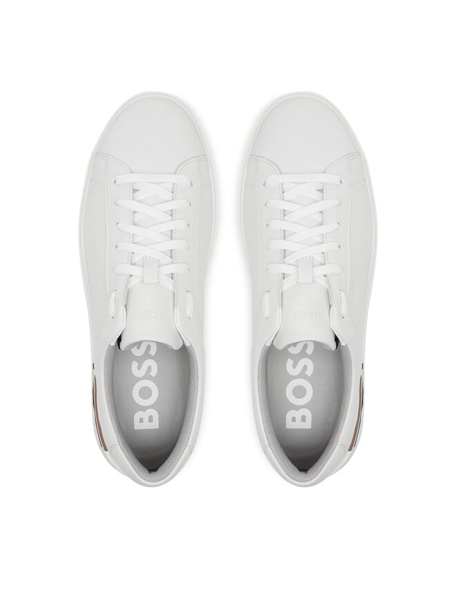 Sneakers Boss Clint 50502885 10249945 01 Alb | epantofi.ro