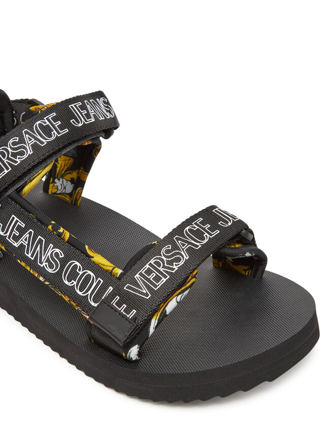 Sandalen Versace Jeans Couture 78YA3S7B Schwarz | eschuhe.de