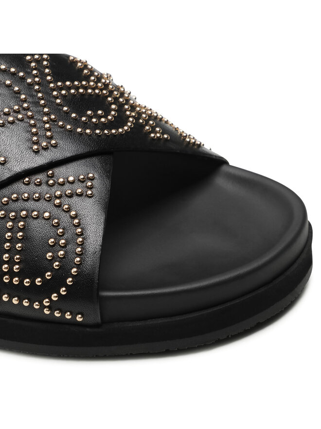 Pantoletten Aigner Emma 3A 1211270 Schwarz | eschuhe.de