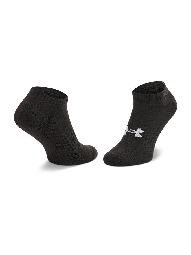Kurze Socken Under Armour Core No Show 3Pk 1363241-001 Schwarz | eschuhe.de
