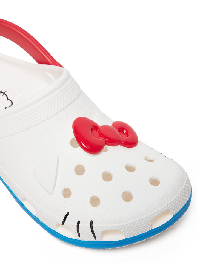 Şlapi Crocs Hello Kitty Iam Classic Clog 209438 Alb | epantofi.ro