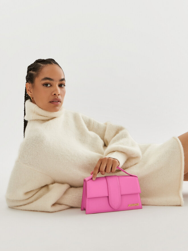 Handtasche JACQUEMUS 213BA007-3060 Rosa | eschuhe.de