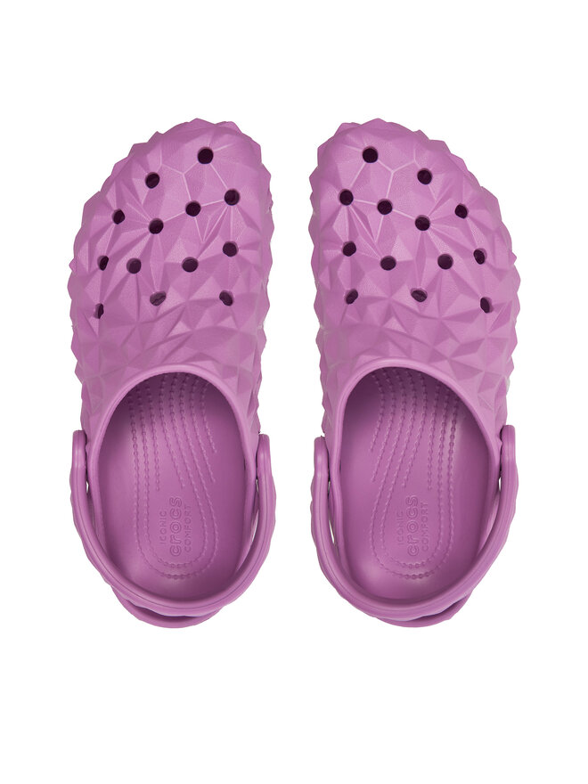 Şlapi Crocs Classic Geometric Clog 209563 Roz | epantofi.ro
