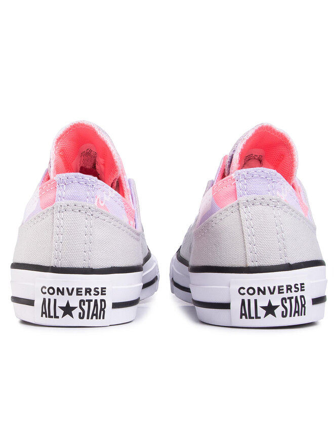 Bambas Converse Ctas Double Upper Ox 567746C Gris | zapatos.es