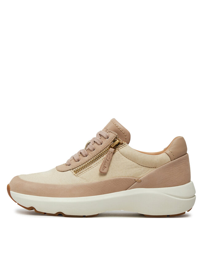 Sneakers Clarks Tivoli Zip 26176651 Bej | epantofi.ro