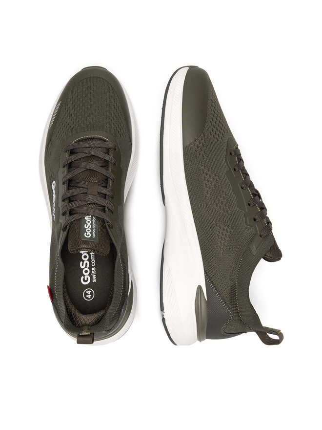 Sneakersy Go Soft MP-12A Khaki | eobuwie.com.pl