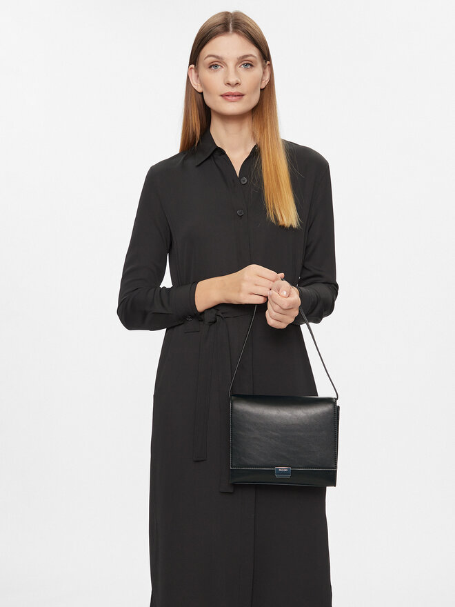Handtasche Calvin Klein Archive Hardware Shoulder Bag K60K611348 ...