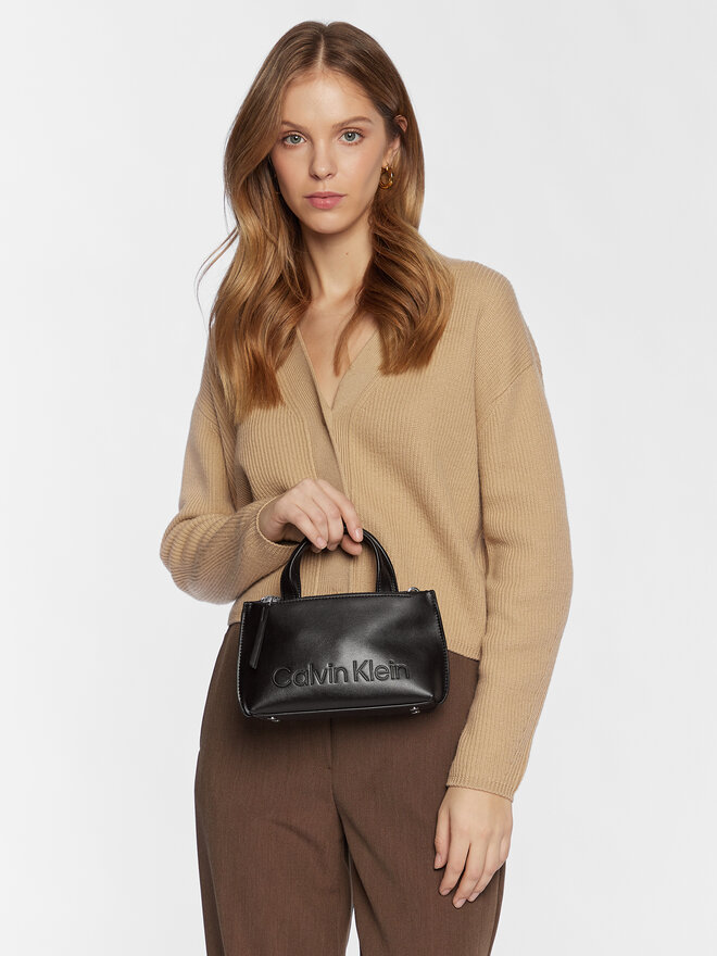 Borsetta Calvin Klein Ck Set Mini Tote K60K610167 Nero | escarpe.it