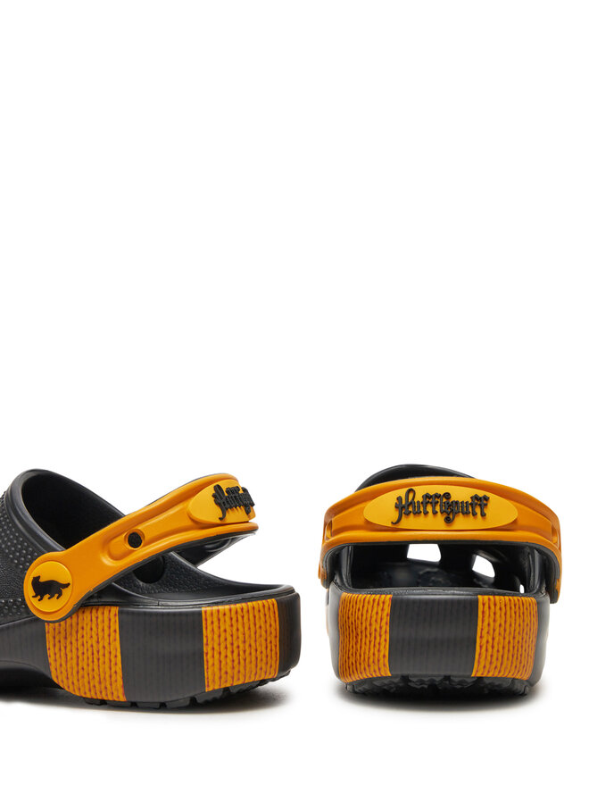 Pantoletten Crocs Harry Potter Classic Hufflepuff Clog K 210544 Schwarz ...