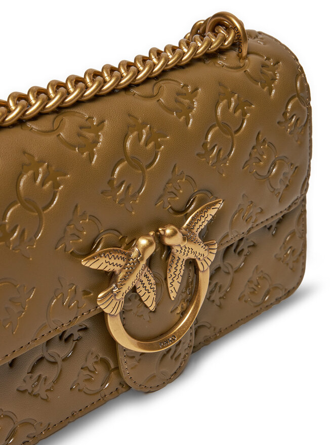 Geantă Pinko Love One Mini Dc 100074 A1YB V68Q Maro | epantofi.ro