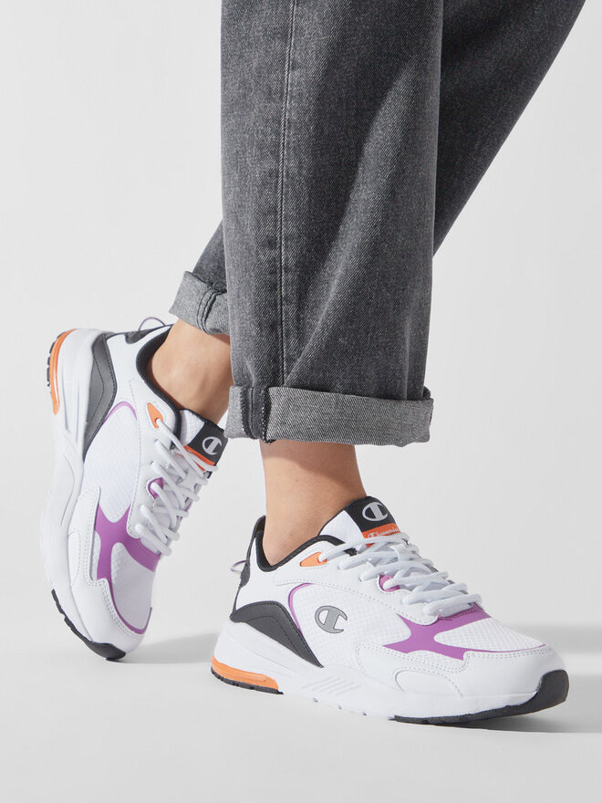 Sneakers Champion Low Cut Shoe Ramp Up Ripstop S11646-WW002 Alb ...