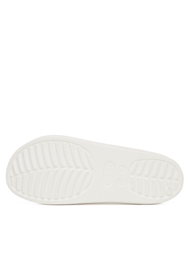 Pantoletten Crocs BAYA PLATFORM SANDAL 208188-100 Weiß | eschuhe.de