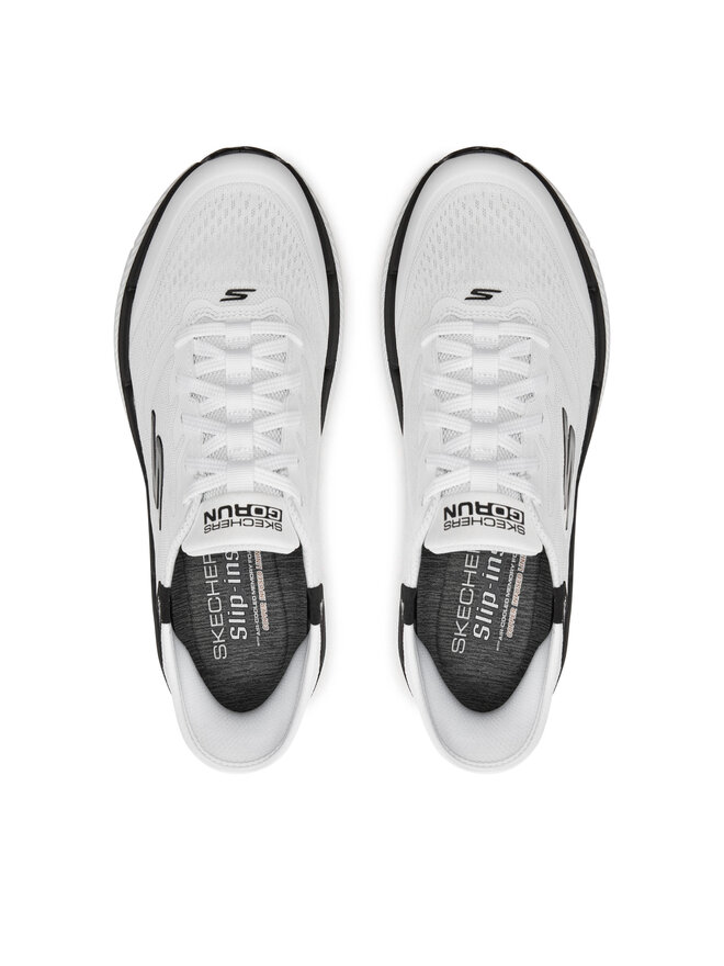 Sneakersy Skechers 220526 WBK Biały | eobuwie.com.pl