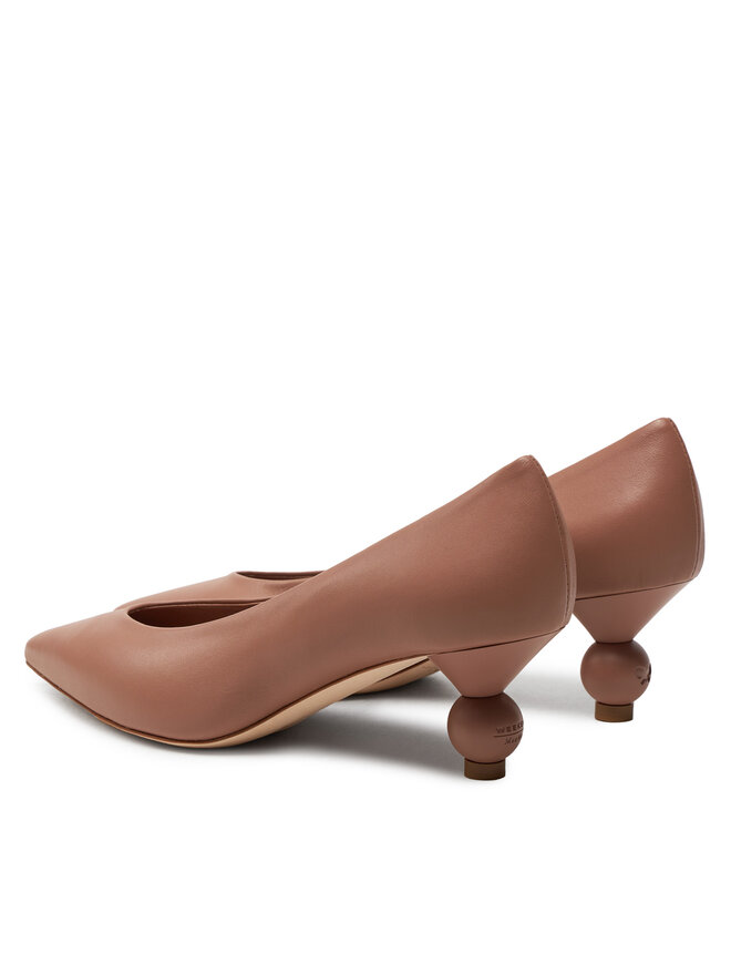 Czółenka Weekend Max Mara Renza 24255260346 Brązowy | eobuwie.com.pl