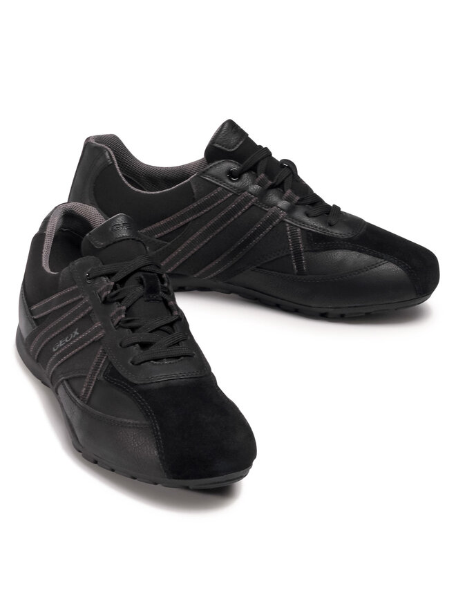 Sneakers Geox U Ravex C U023FC 0AFME C9999 Schwarz | eschuhe.de