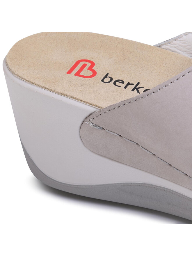 Pantoletten Berkemann Saphira 01200 Grau | eschuhe.de