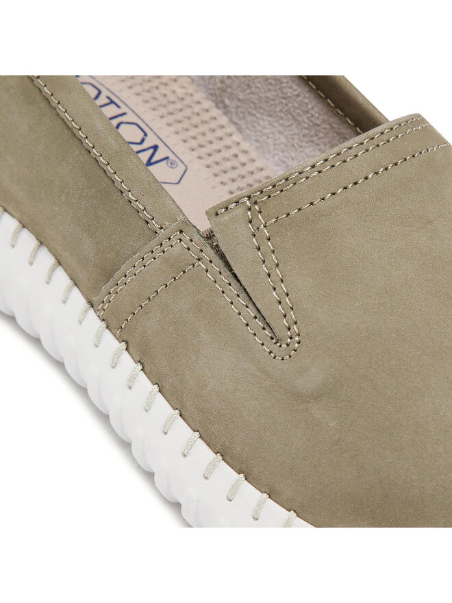 Halbschuhe Caprice 9-24652-28 Grün | eschuhe.de