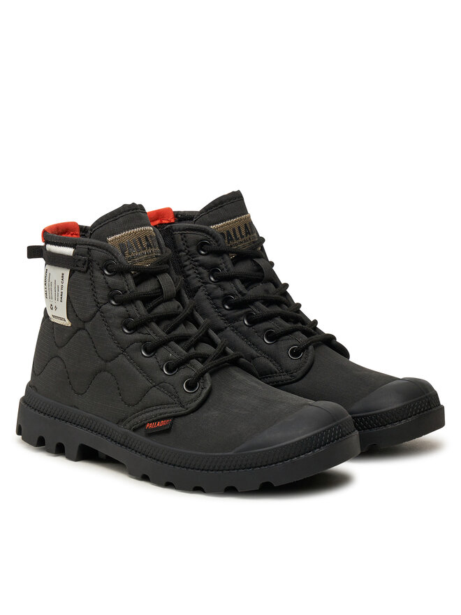 Trapery Palladium 74386-008-M Czarny | eobuwie.com.pl