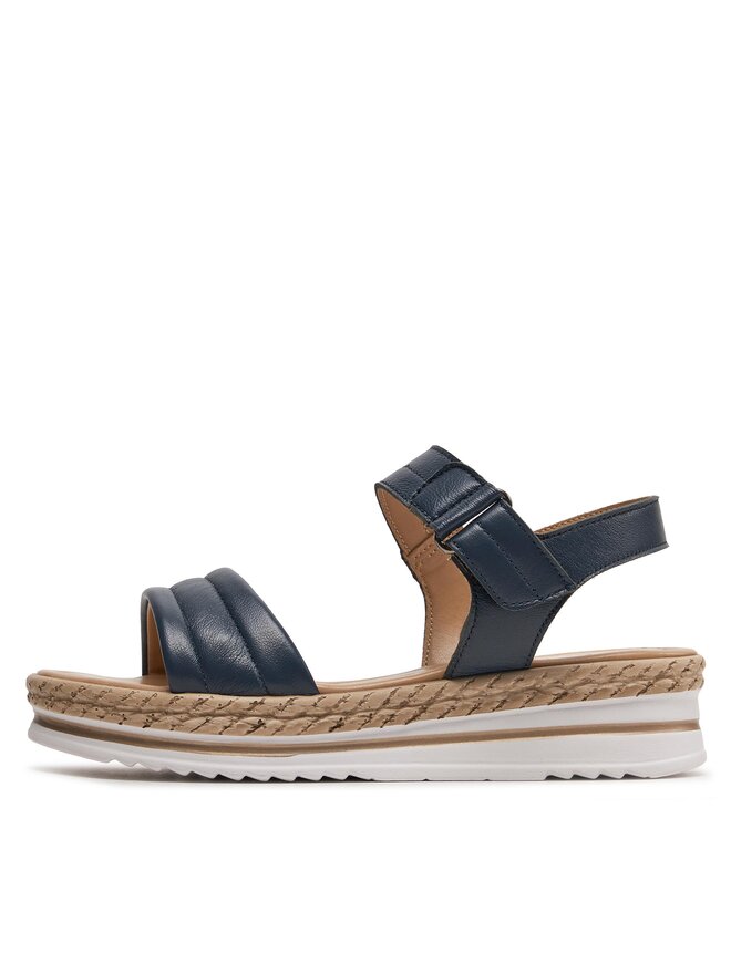 Sandały Marco Tozzi 2-28254-42 Granatowy | eobuwie.com.pl