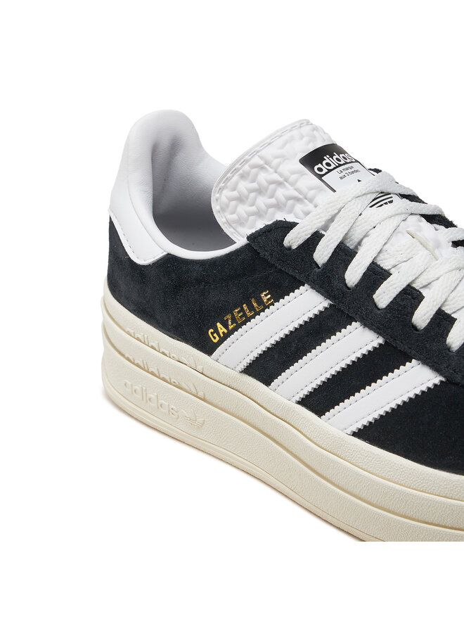 Sneakersy adidas Gazelle Bold HQ6912 Czarny | eobuwie.com.pl