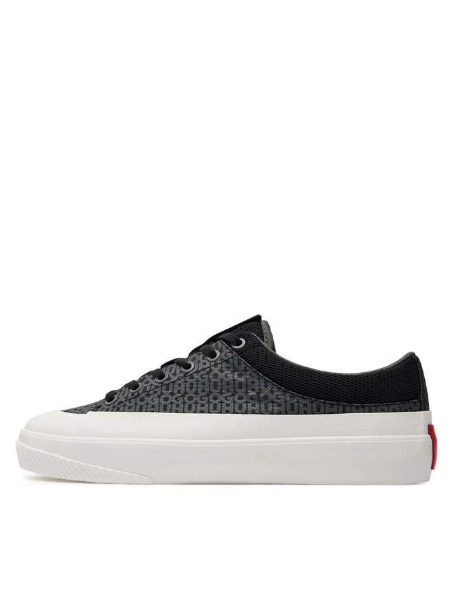 Sneakers aus Stoff Hugo Dyer Tenn Mono 50517224 Schwarz | eschuhe.de