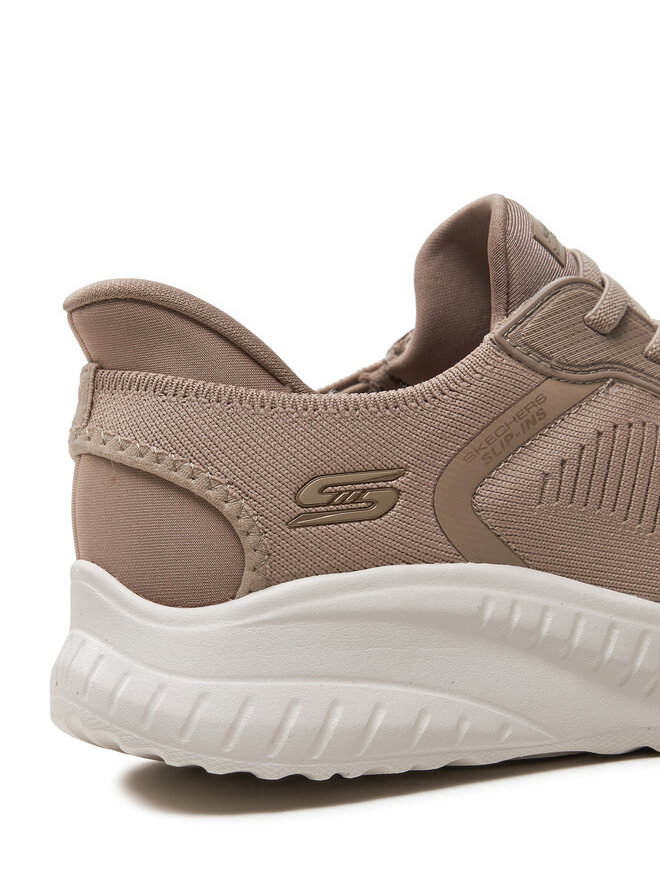 Sneakersy Skechers 117497 TPE Brązowy | eobuwie.com.pl
