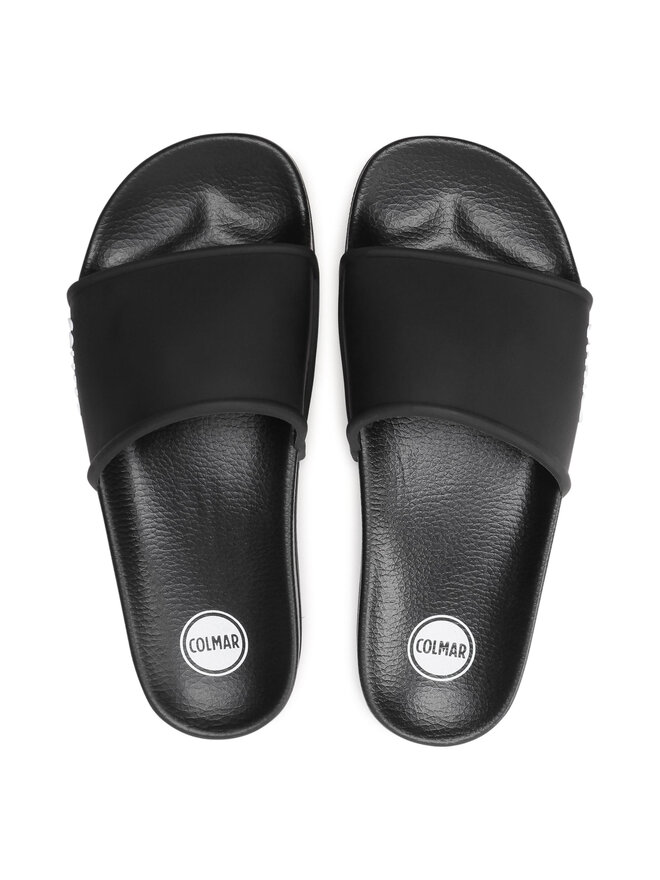 Pantoletten Colmar Slipper Plain 222 Schwarz | eschuhe.de