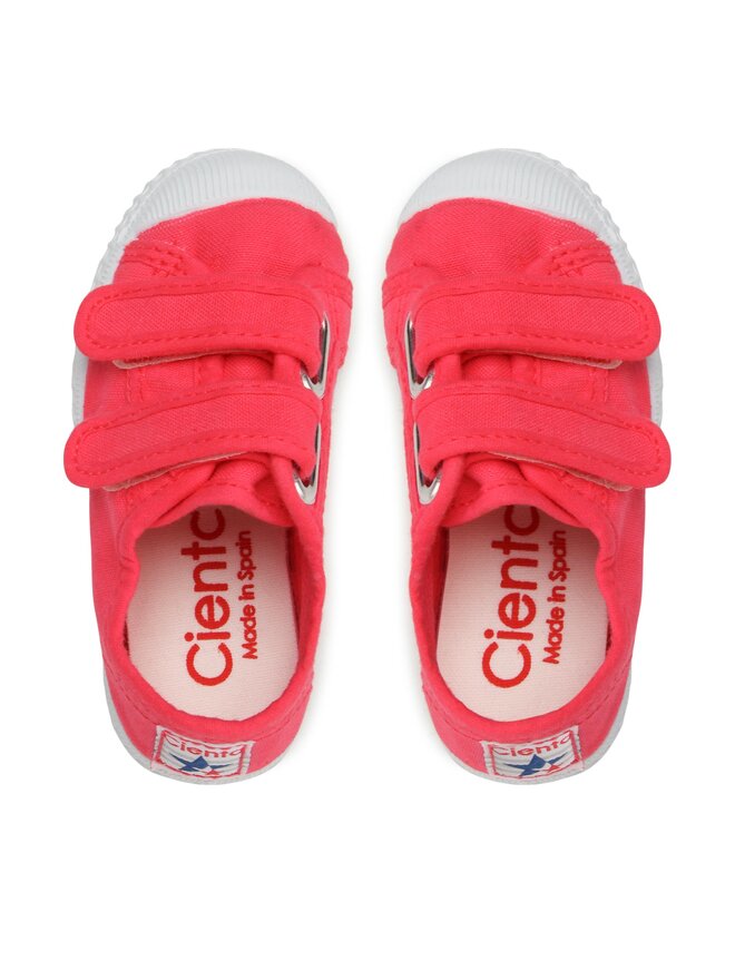 Sneakers aus Stoff Cienta 78997 Rosa | eschuhe.de