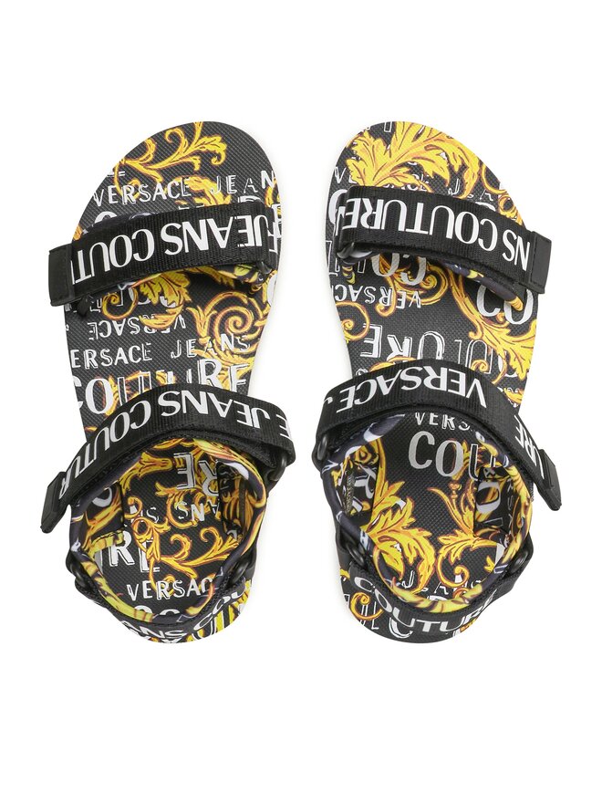 Sandalen Versace Jeans Couture 74VA3SX4 ZS196 Schwarz | eschuhe.de