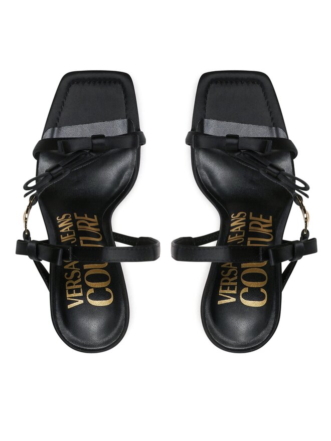Sandalen Versace Jeans Couture 74VA3S37 Schwarz | eschuhe.de