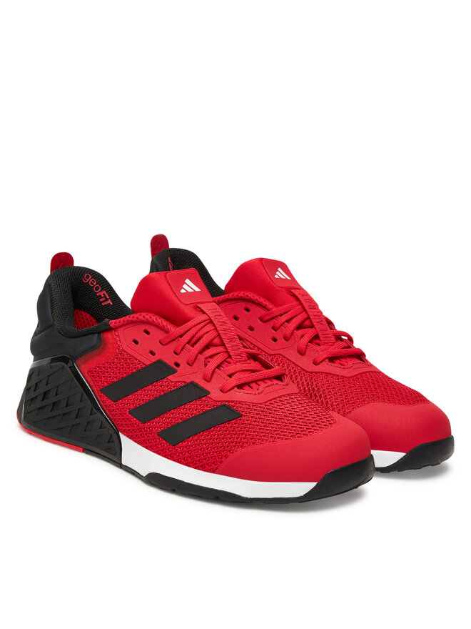Edzőtermi cipők adidas Dropset 3 strength training JR1669 Piros | ecipo.hu