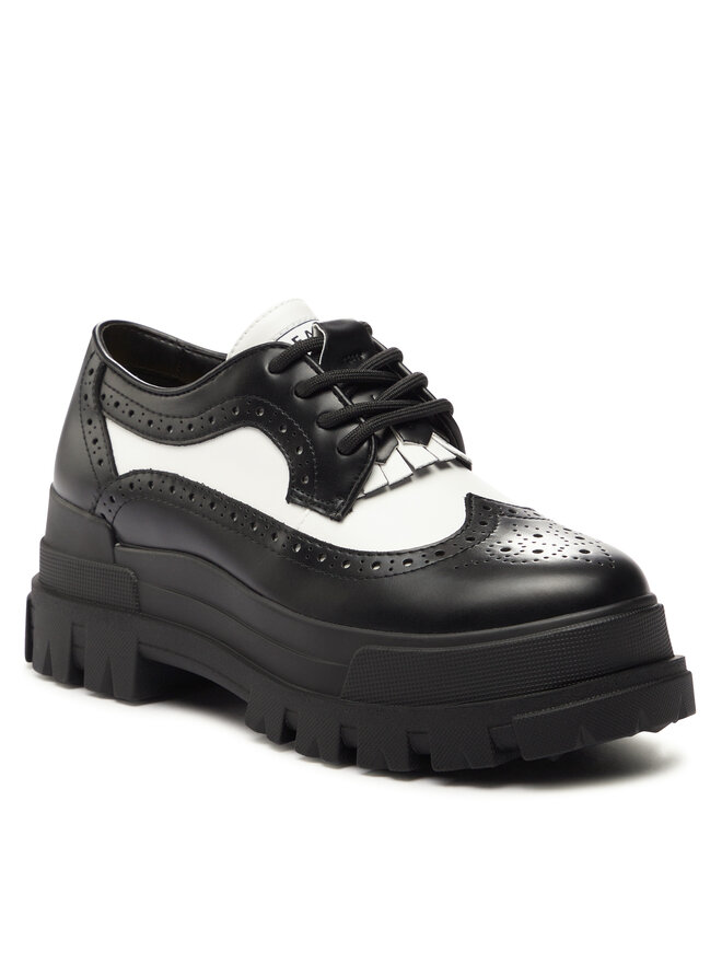 Zapatos hasta el tobillo Buffalo Aspha Brogue 1622301 Negro | zapatos.es
