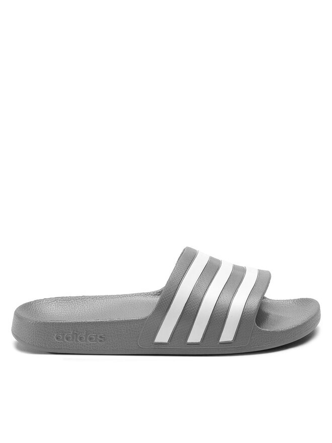 Pantoletten adidas adilette Aqua F35538 Grau | eschuhe.de