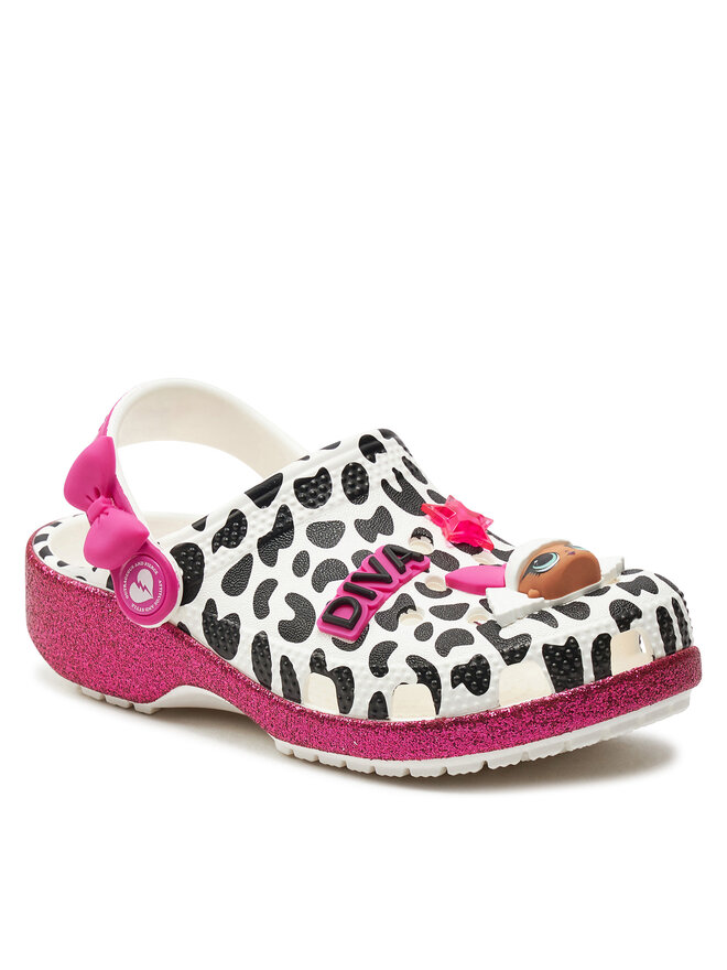 Παντόφλες Crocs Lol Surprise Diva Classic Clog Kids 209465 Λευκό ...