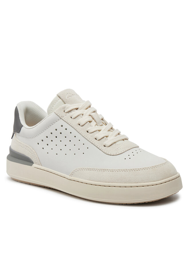 Sneakers Clarks Courtlite Run 26176726 Weiß | eschuhe.de