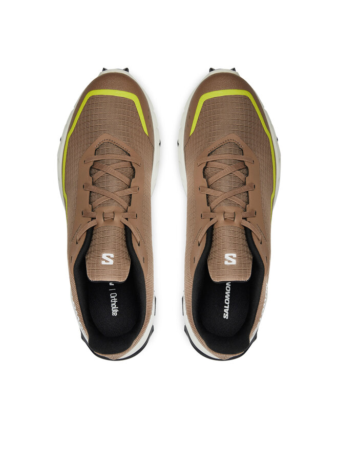 Buty do biegania Salomon Alphacross 5 L47460100 Beżowy | eobuwie.com.pl