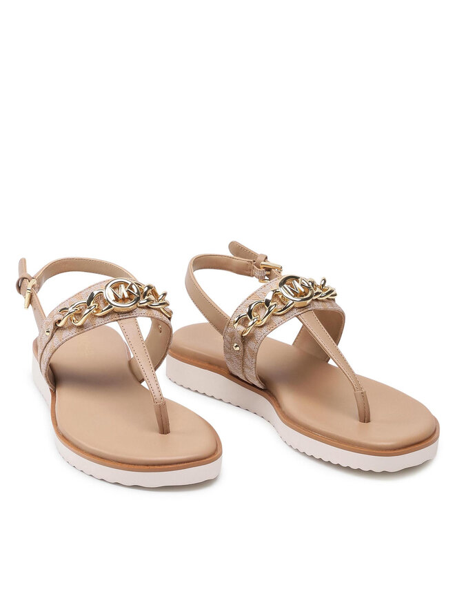 Sandalen MICHAEL Michael Kors Roxane Thong 40T1KNFA1B Braun | eschuhe.de
