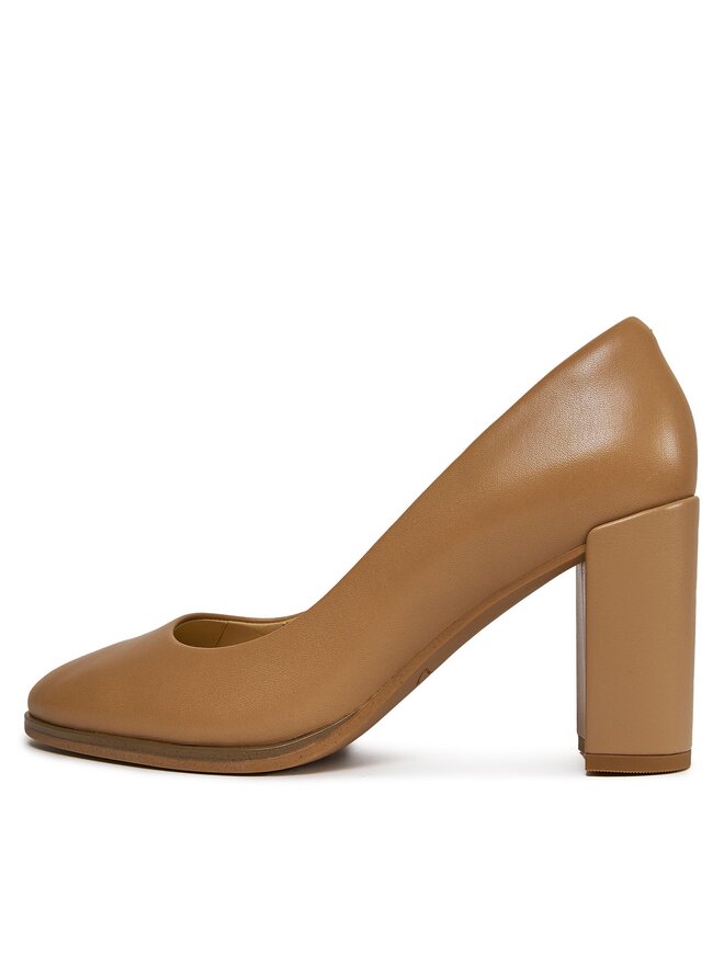 Czółenka Clarks Freva85 26170968 Brązowy | eobuwie.com.pl