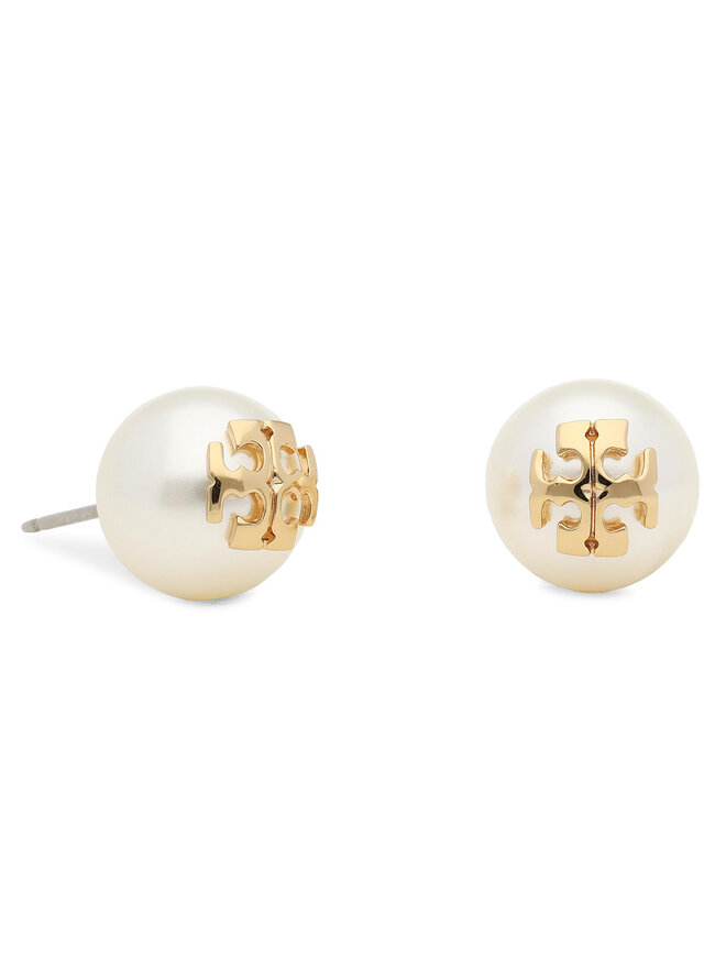 Tory burch pearl stud earrings store