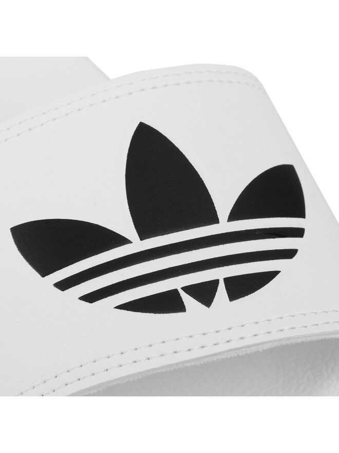 Pantoletten adidas adilette Lite J EG8272 Weiß | eschuhe.de