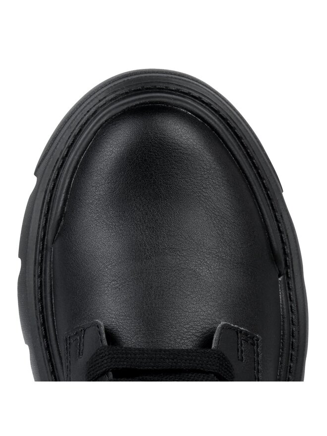 Schnürstiefeletten Geox J Junette Girl J36HVC 000BC C9999 D Schwarz ...